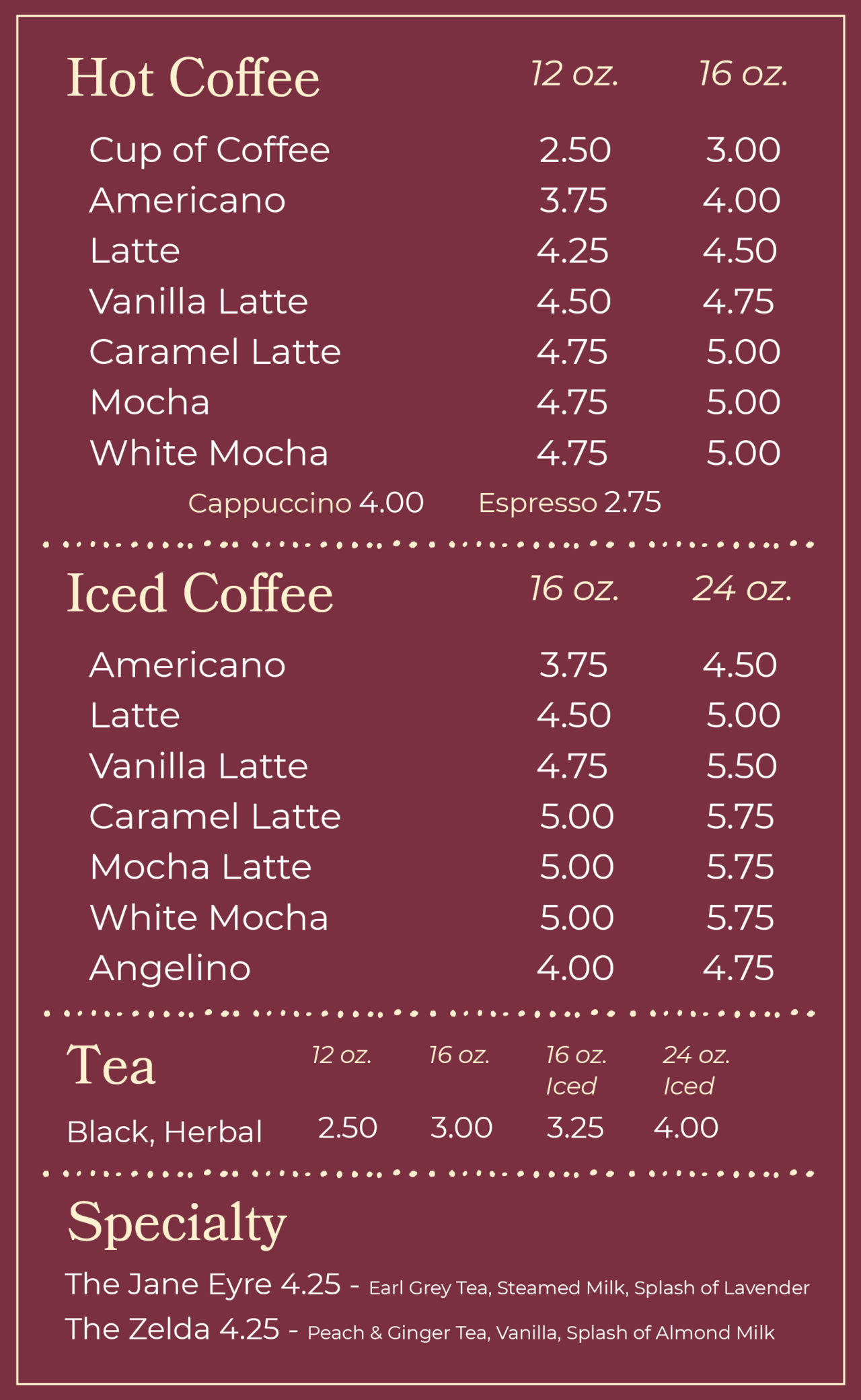 Bodacious Bookstore’s Cafe | Bodacious Bookstore & Cafe